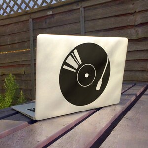 DJ DECKS / RECORD Vinyl MacBook Decal Sticker Fits All MacBook - Etsy