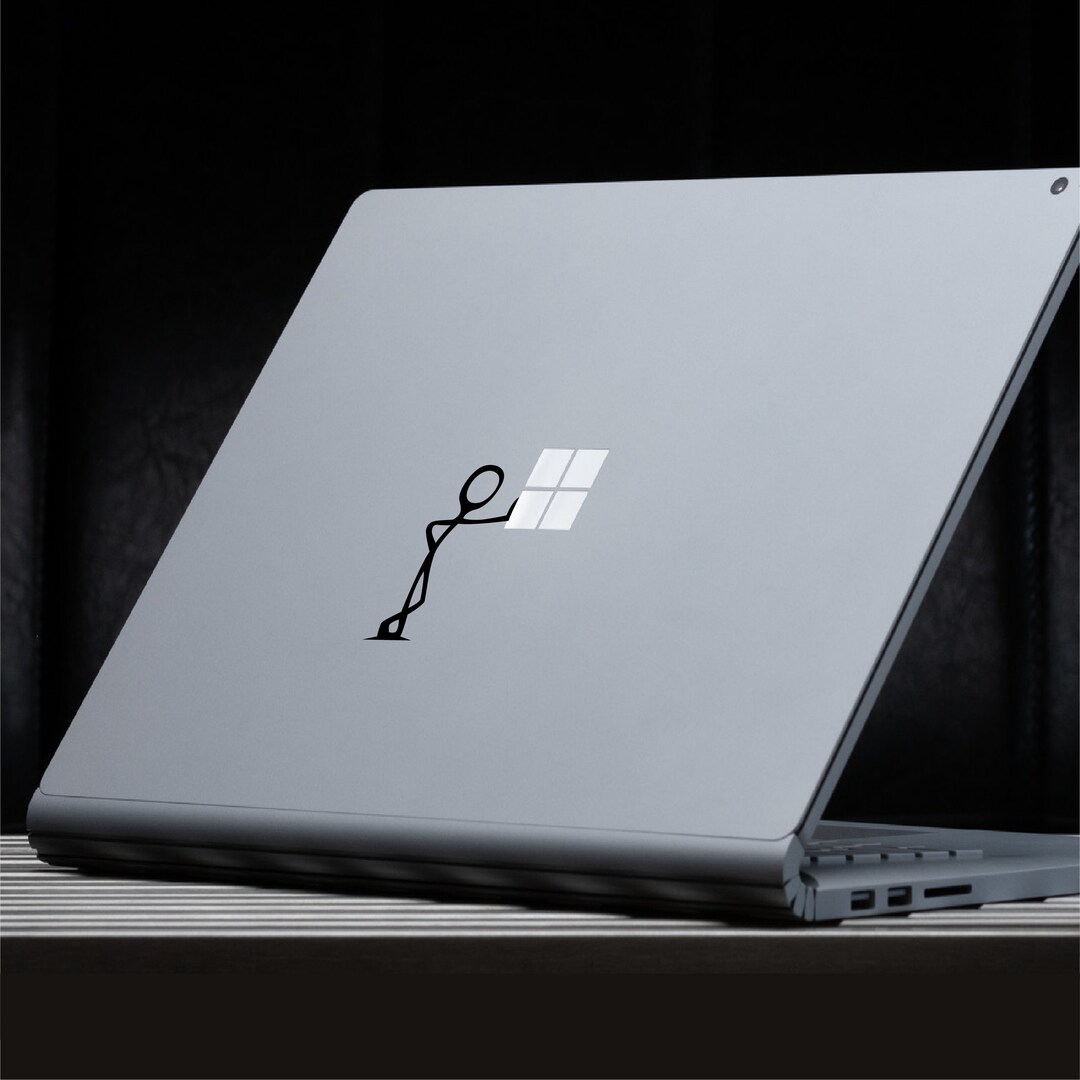 STICKMAN - Laptop Decal Sticker Fits All HP, Dell, Acer, Asus ...