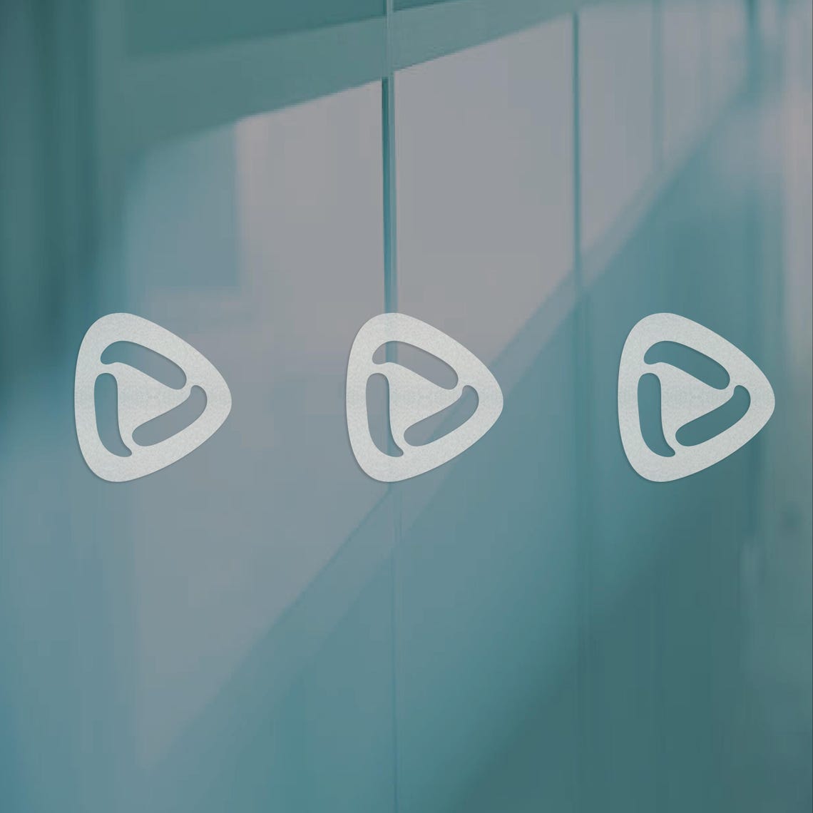 DDA Compliant Glass Manifestation Decals | Glass Safety Window Stickers ...