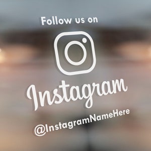 FOLLOW US INSTAGRAM | Social Media Tag Name | Business Shop Owner ...