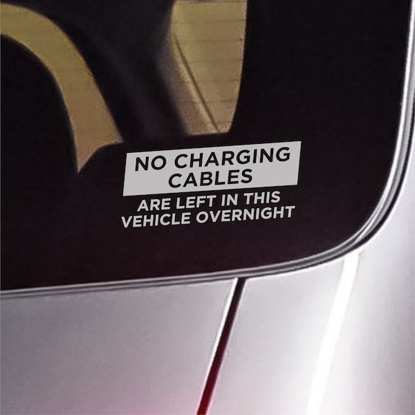 Electric Vehicle Window Sticker - Etsy
