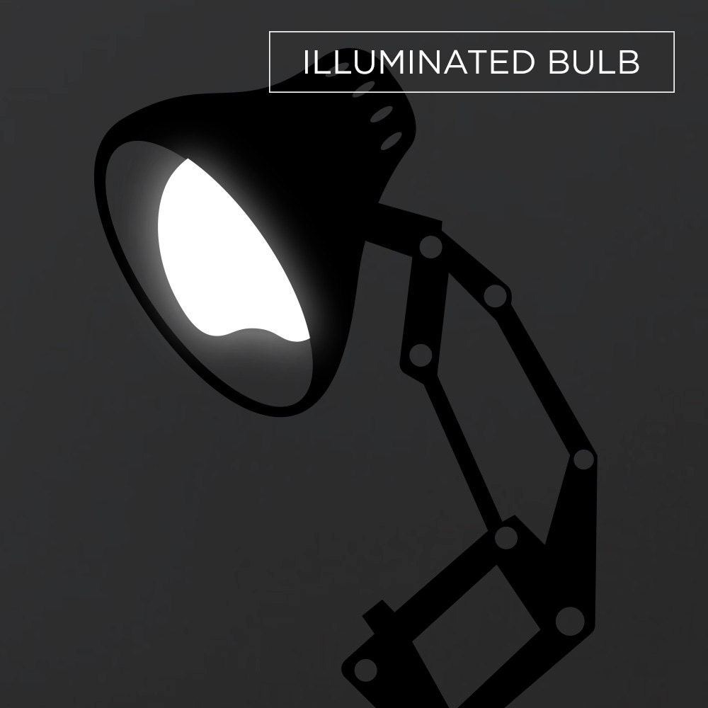 PIXAR LAMP Apple Macbook Decal Sticker Fits All Macbook Models - Etsy UK