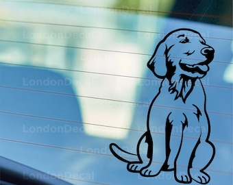 Lab Tested Car Window Sticker Labrador Retriever on Board Dog Sign ...