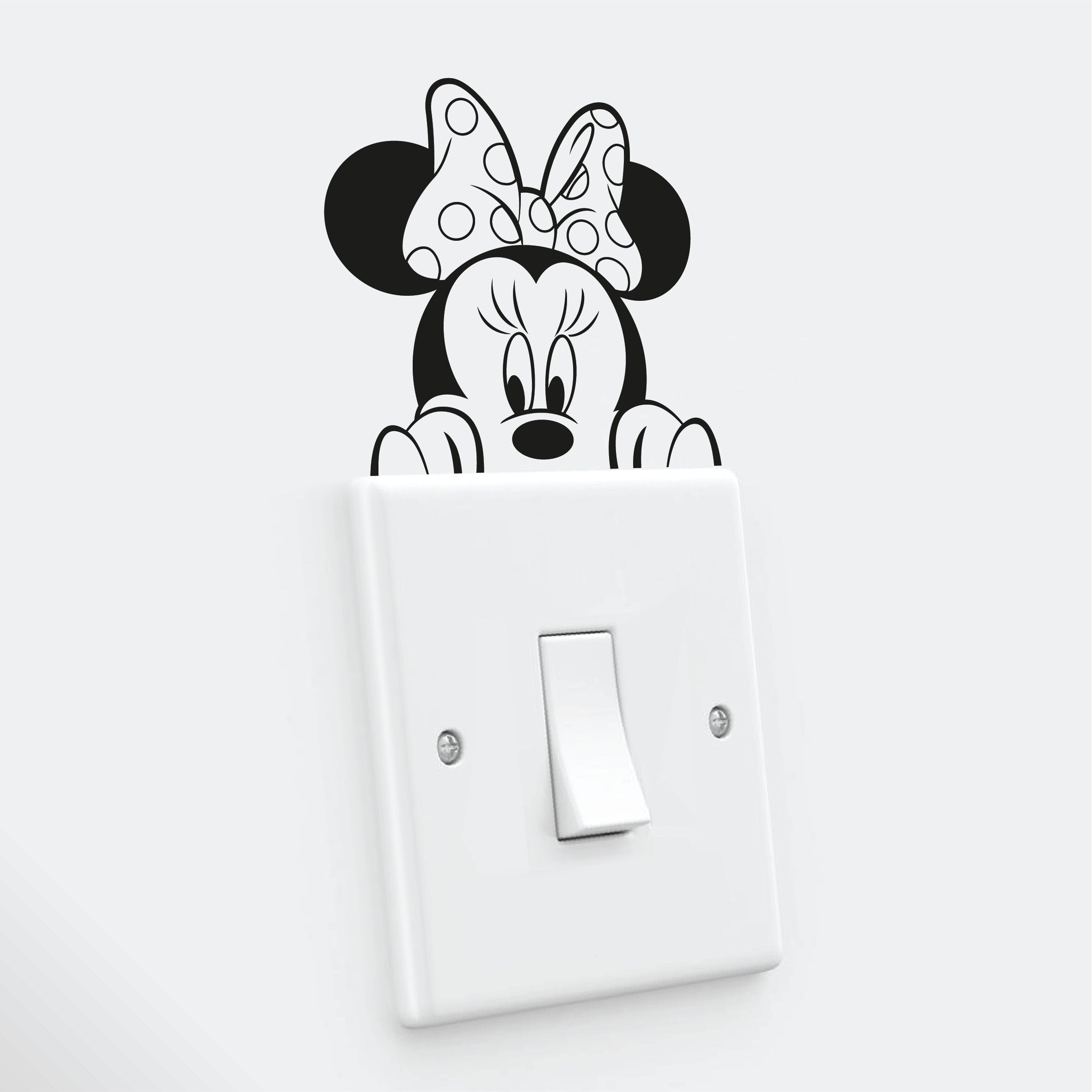 MOUSE Light Switch Removable Vinyl Bedroom Kids Wall Decal - Etsy