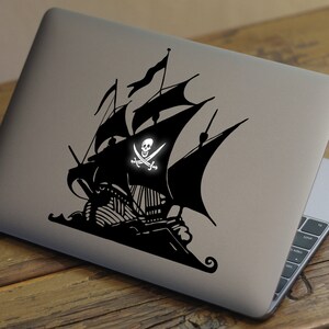 PIRATE SHIP MacBook Decal Sticker Fits All MacBook Models - Etsy
