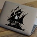 PIRATE SHIP MacBook Decal Sticker Fits All MacBook Models - Etsy