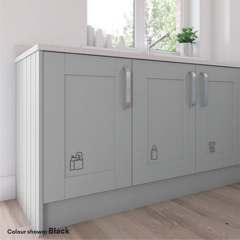 Kitchen Utensil Icon Decals for Home Organisation Vinyl - Etsy