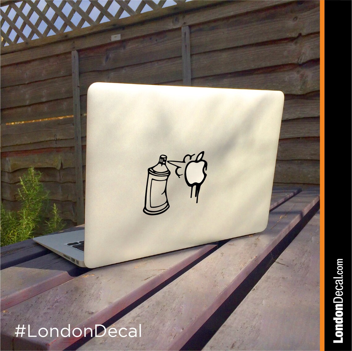 GRAFFITI Apple Macbook Decal Sticker Fits All Macbook Models | Etsy