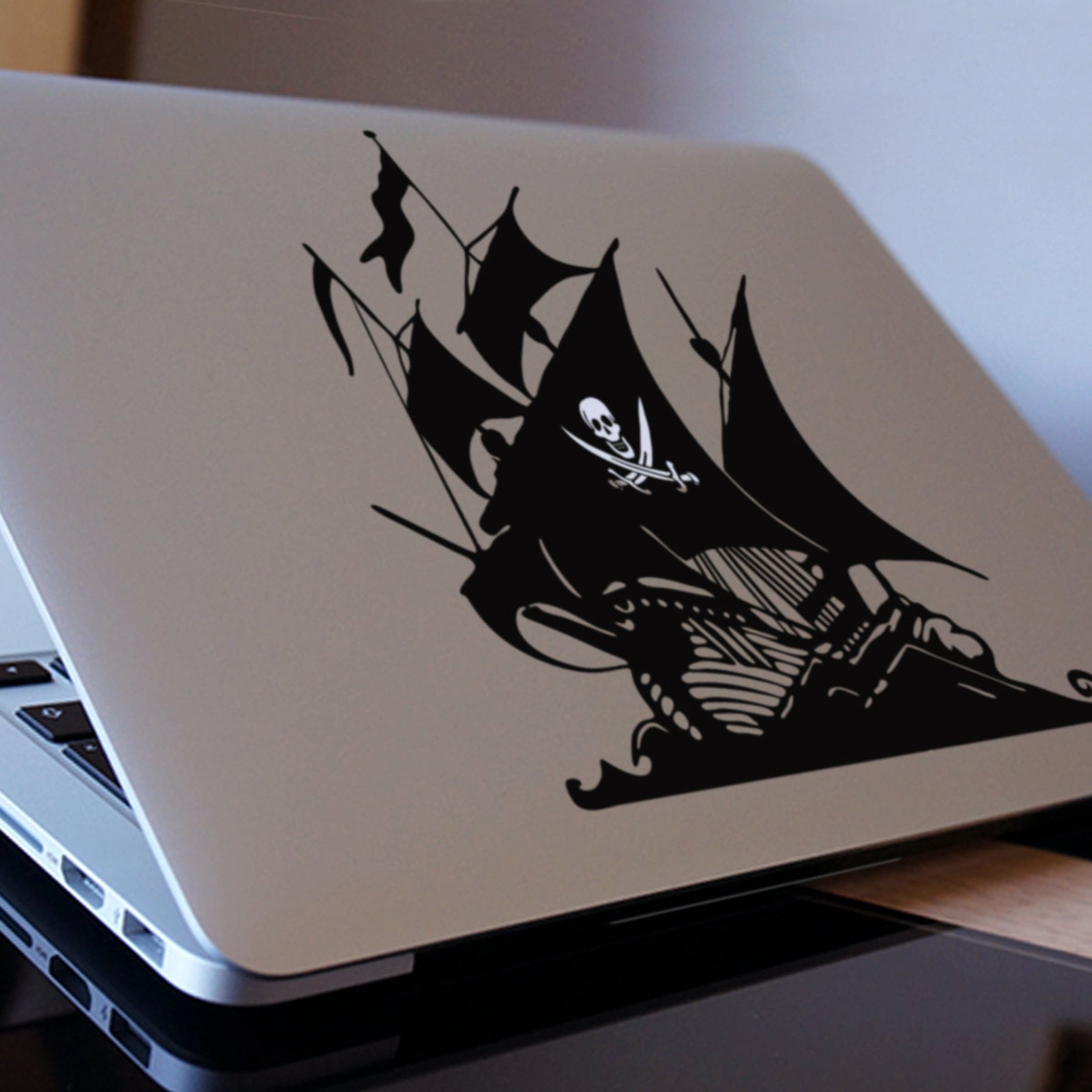 PIRATE SHIP Macbook Decal Sticker Fits All Macbook Models - Etsy