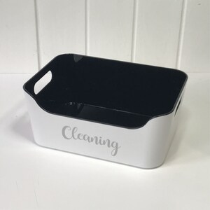 Cleaning Collection Decals Stickers Labels - Set of 8 - Etsy