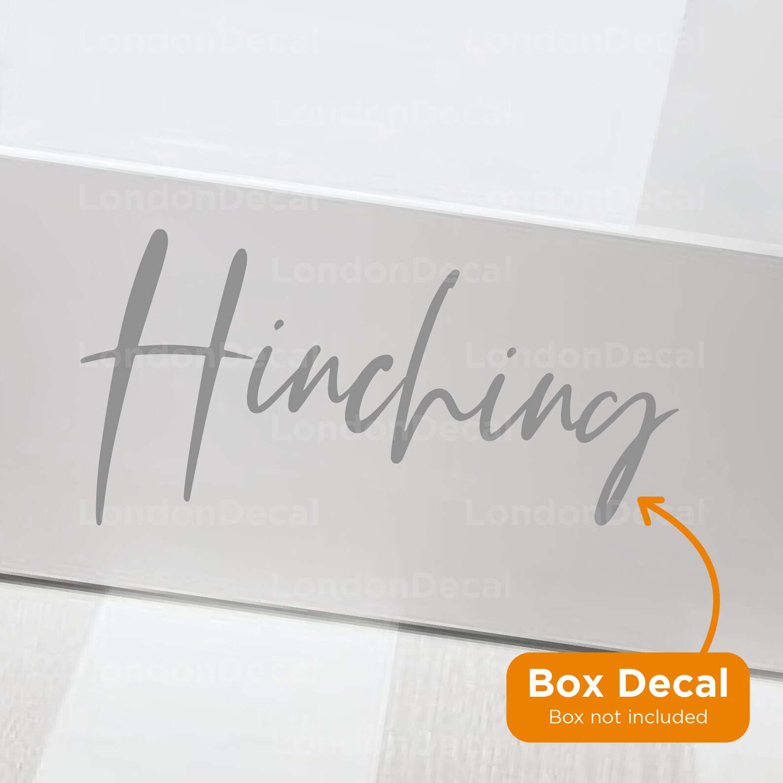 HINCHING Mrs Hinch Inspired Decals Stickers Labels type 2 - Etsy
