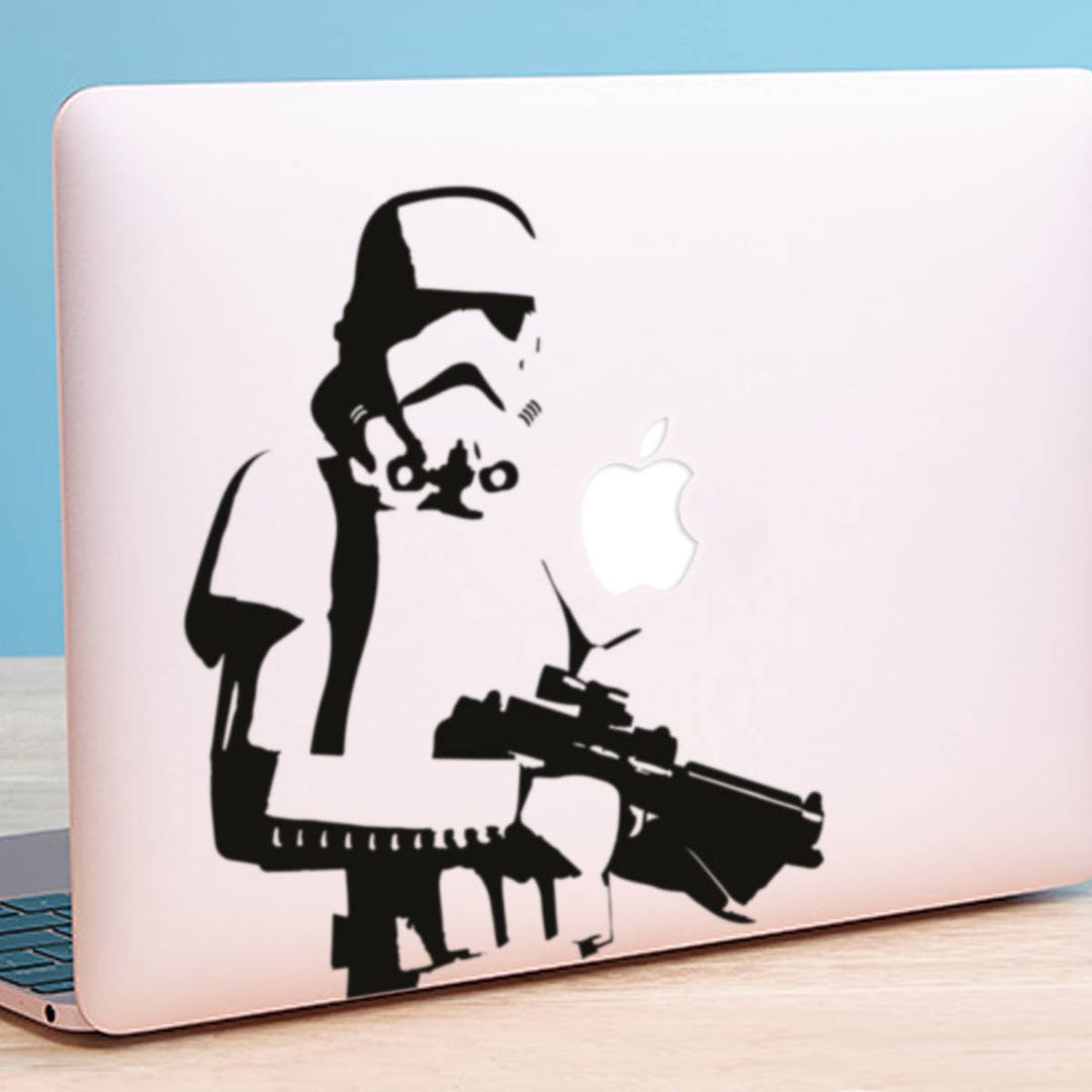 STORMTROOPER / STAR WARS MacBook Decal Sticker Fits All MacBook Models - Etsy