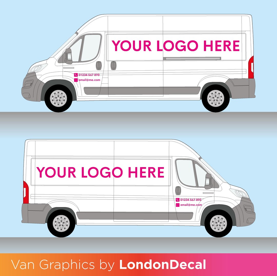 Custom Trade Van Decals | Builder, Electrician, Plumber, Window Cleaner ...