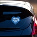 THANK YOU NHS Heart - Car, Van, Bumper, Window, House Vinyl Decal ...