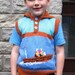 RNLI Lifeboat and Anchor Motifs Child's Hooded Sweater Knitting Pattern ...