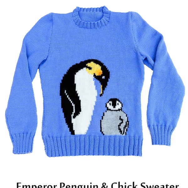 Penguin Sweater - Etsy