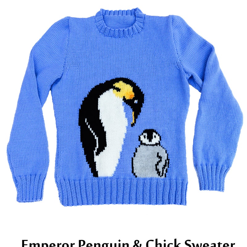 Penguin Sweater - Etsy
