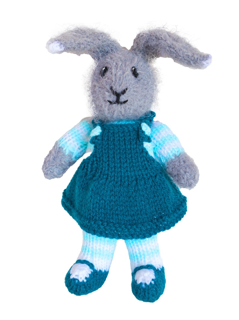 Rabbit Burrow PDF Knitting Pattern 9 Soft-toy Rabbits Mr - Etsy UK