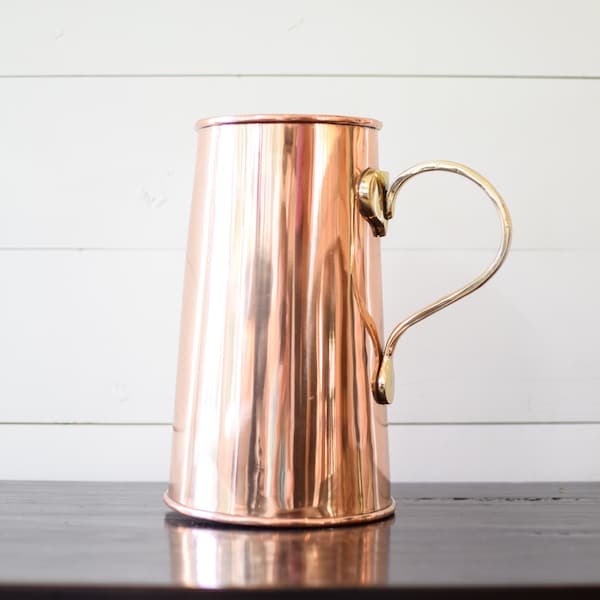 Copper Pitcher - Etsy