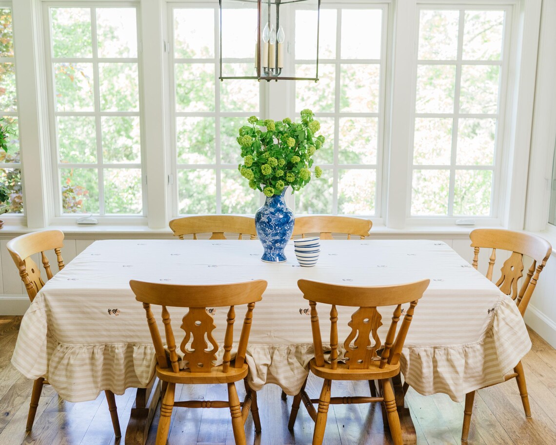 Frances Ruffled Tablecloth - Etsy