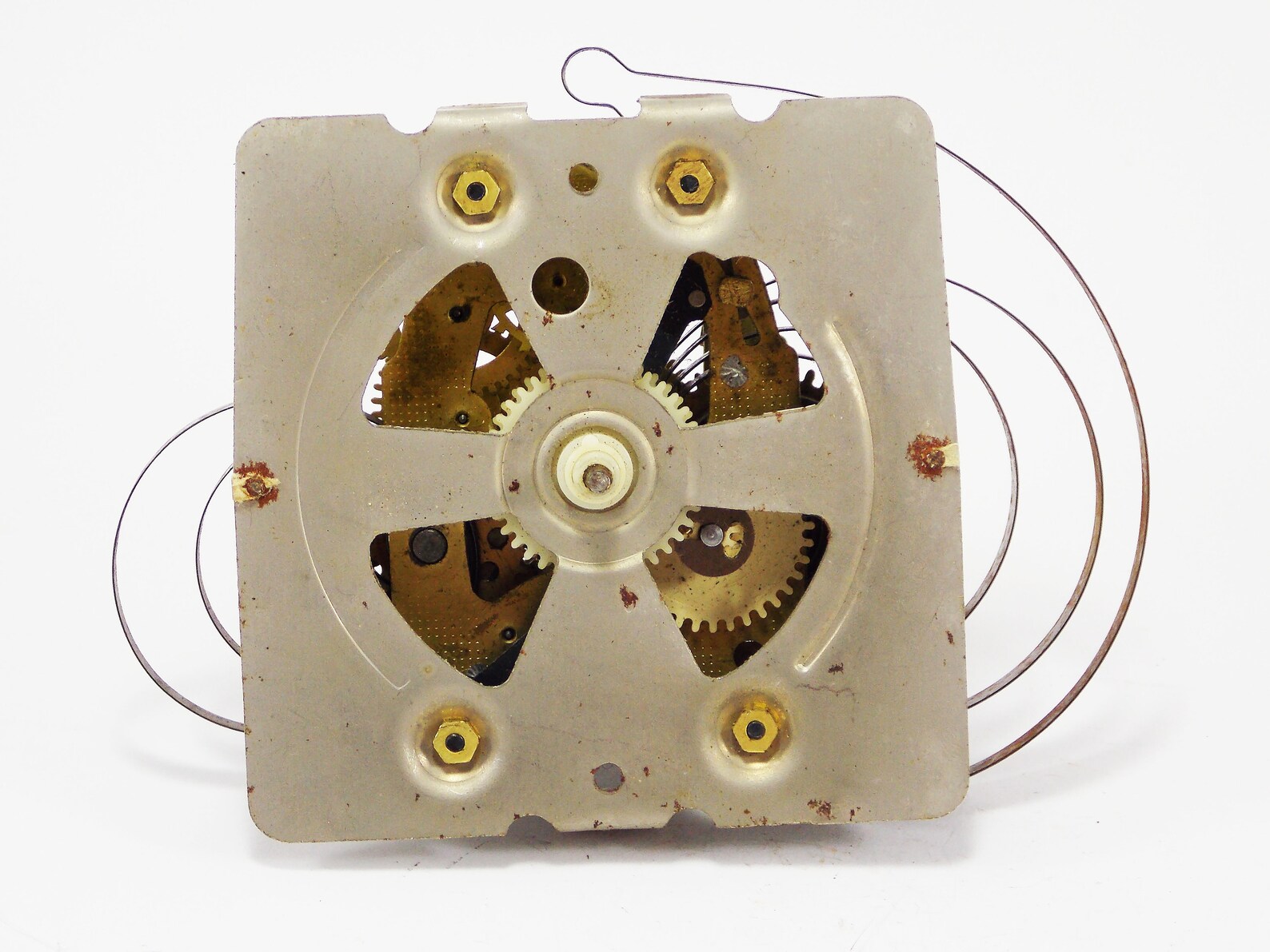 Clock Parts Clock Gears Brass Plate Mechanism Clock Repair Alarm Clock ...