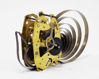 Alarm Clock Broken Steampunk Findings Brass Mechanism Clock Parts ...