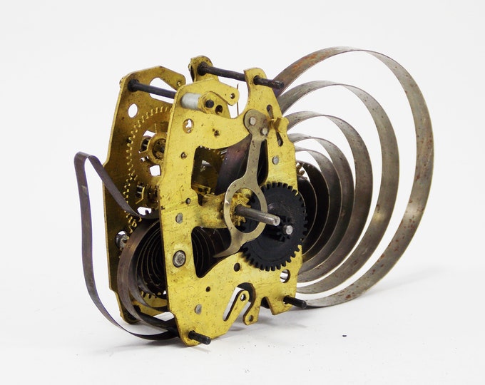 Alarm Clock Broken Steampunk Findings Brass Mechanism Clock Parts ...