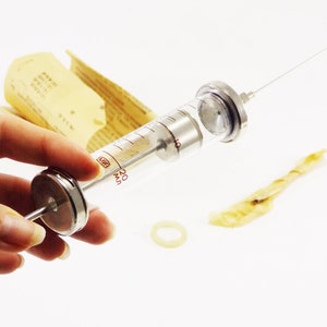 Glass Syringe Needle Medical Syringe Injection Instrument - Etsy