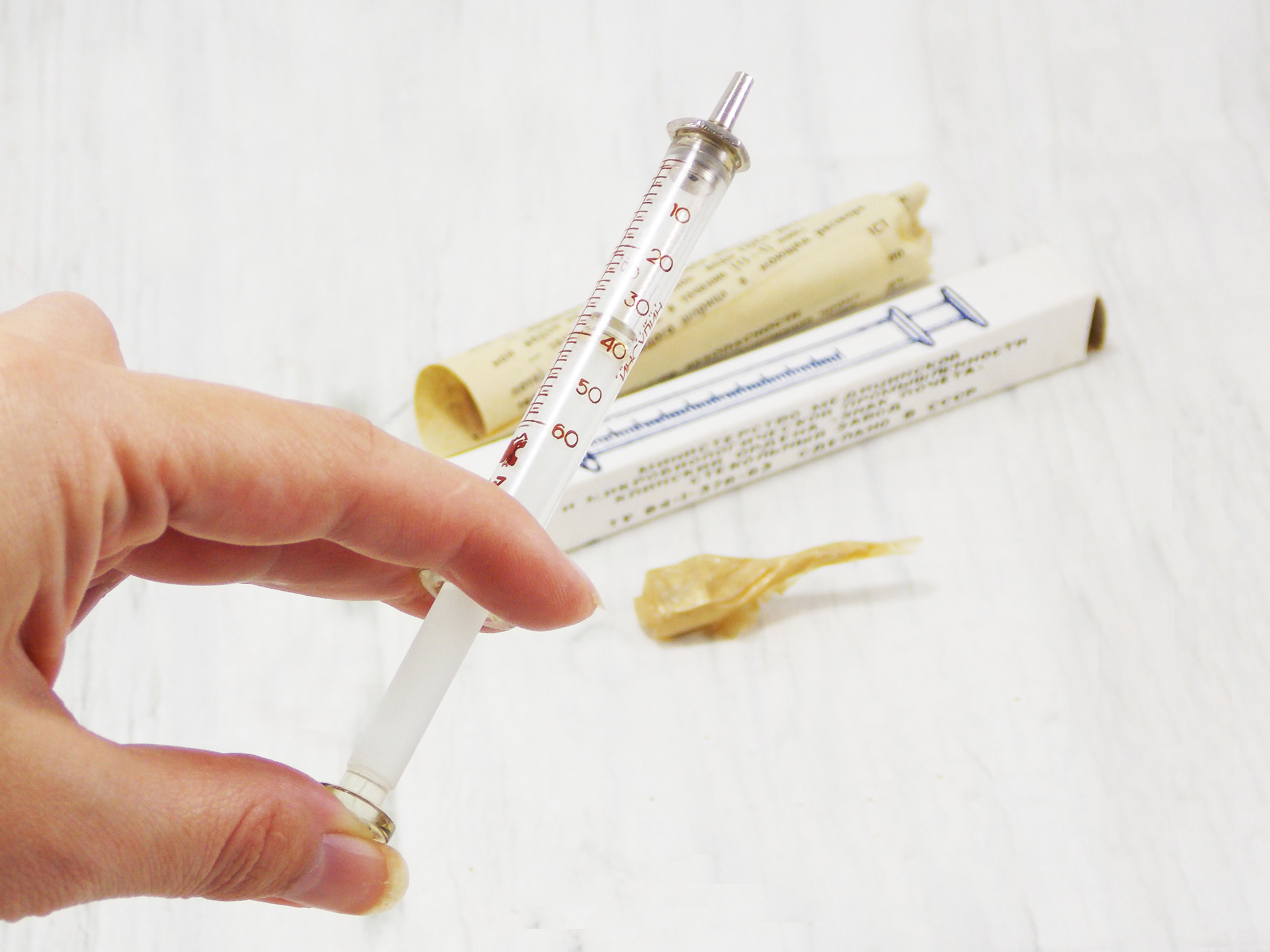 Syringe Needle Medical Injection Instrument Doctor Tools Glass | Etsy