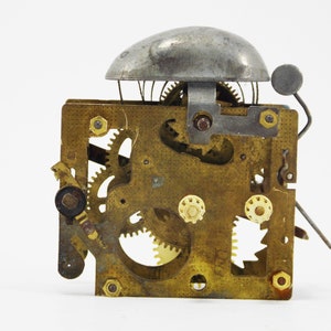 Movement Clock Parts Broken Alarm Clock Mechanism Clock Repair Clock ...