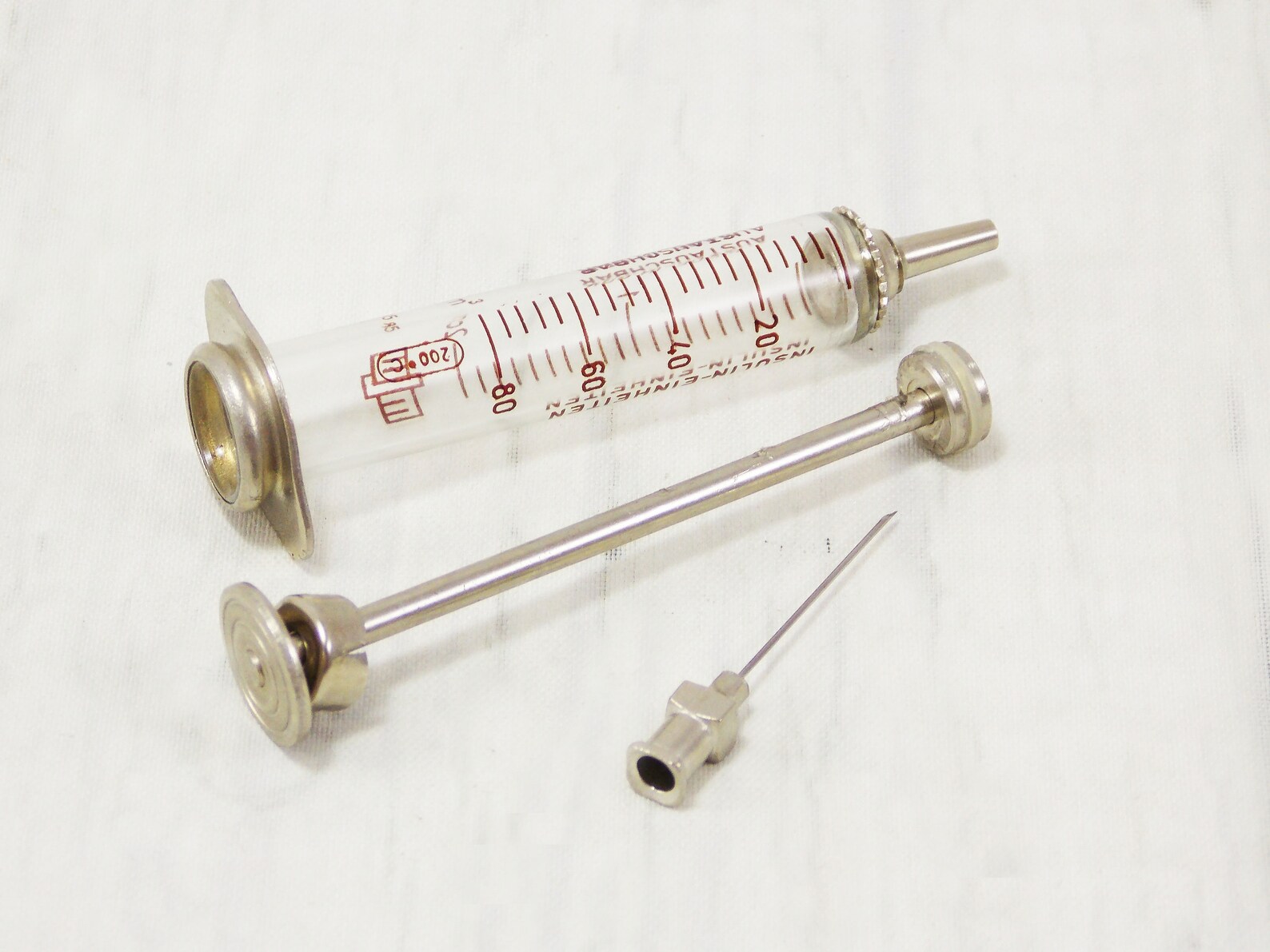 Metal needles syringe medical needles antique medical | Etsy