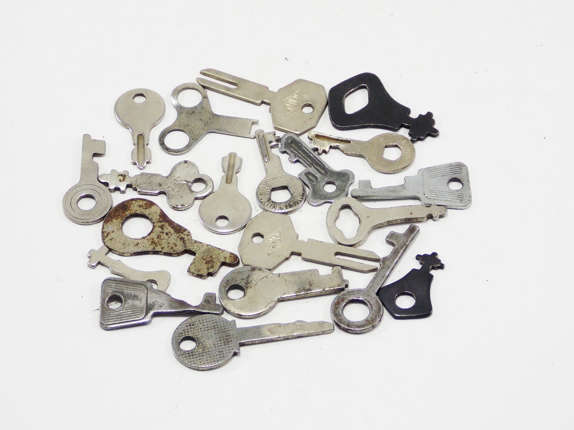 Skeleton Keys Metal Keys Supplies Wedding Decor Steampunk Parts ...