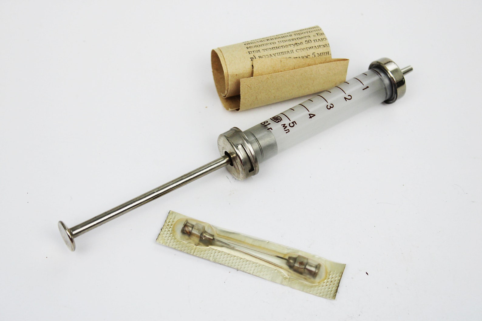 Medical Syringe Pen Metal Needle Syringe Glass Tubes Medical | Etsy