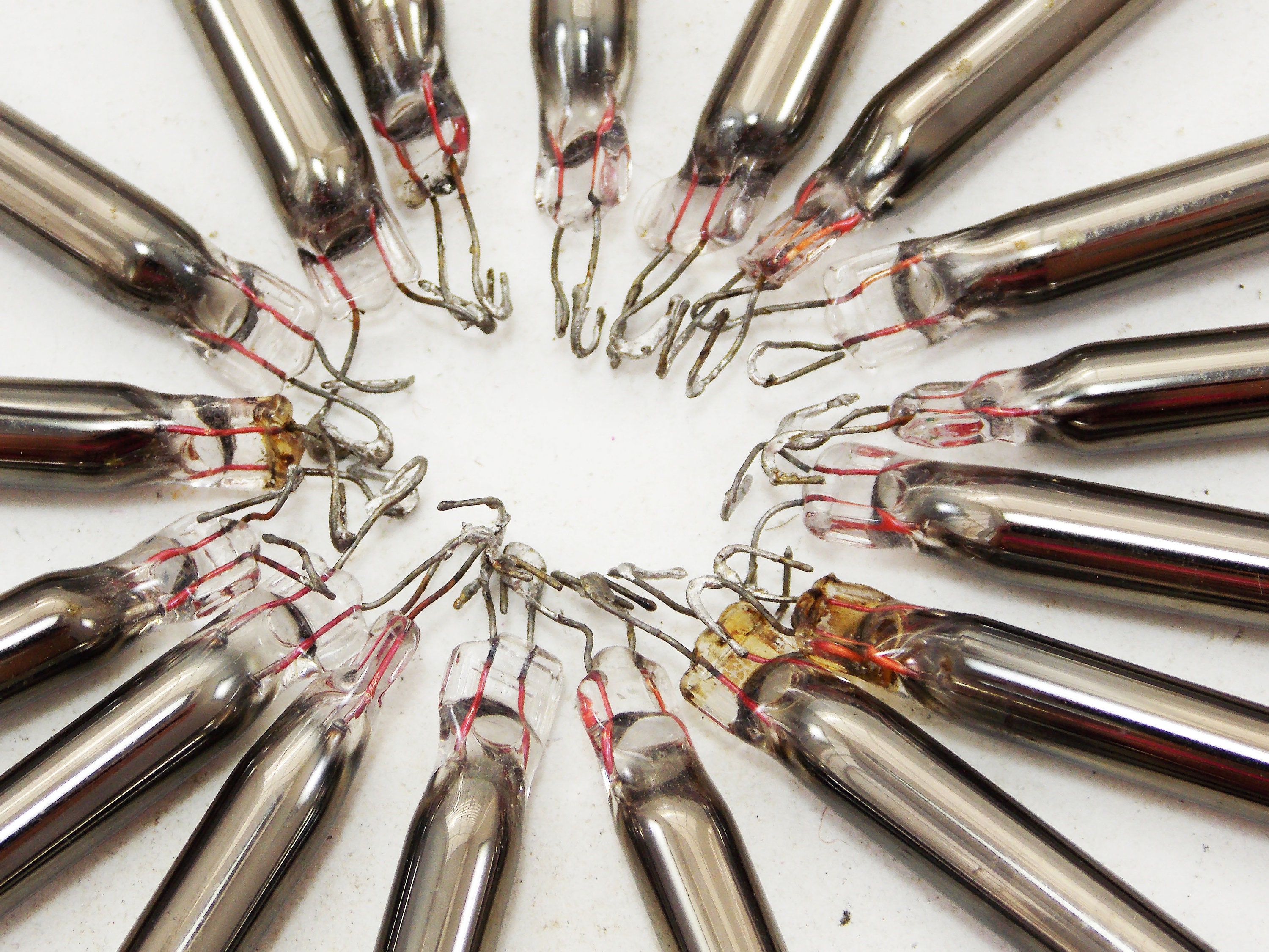 Glass Bulbs Lightbulb Glass Tube Steampunk Parts Jewelry Tools Light ...