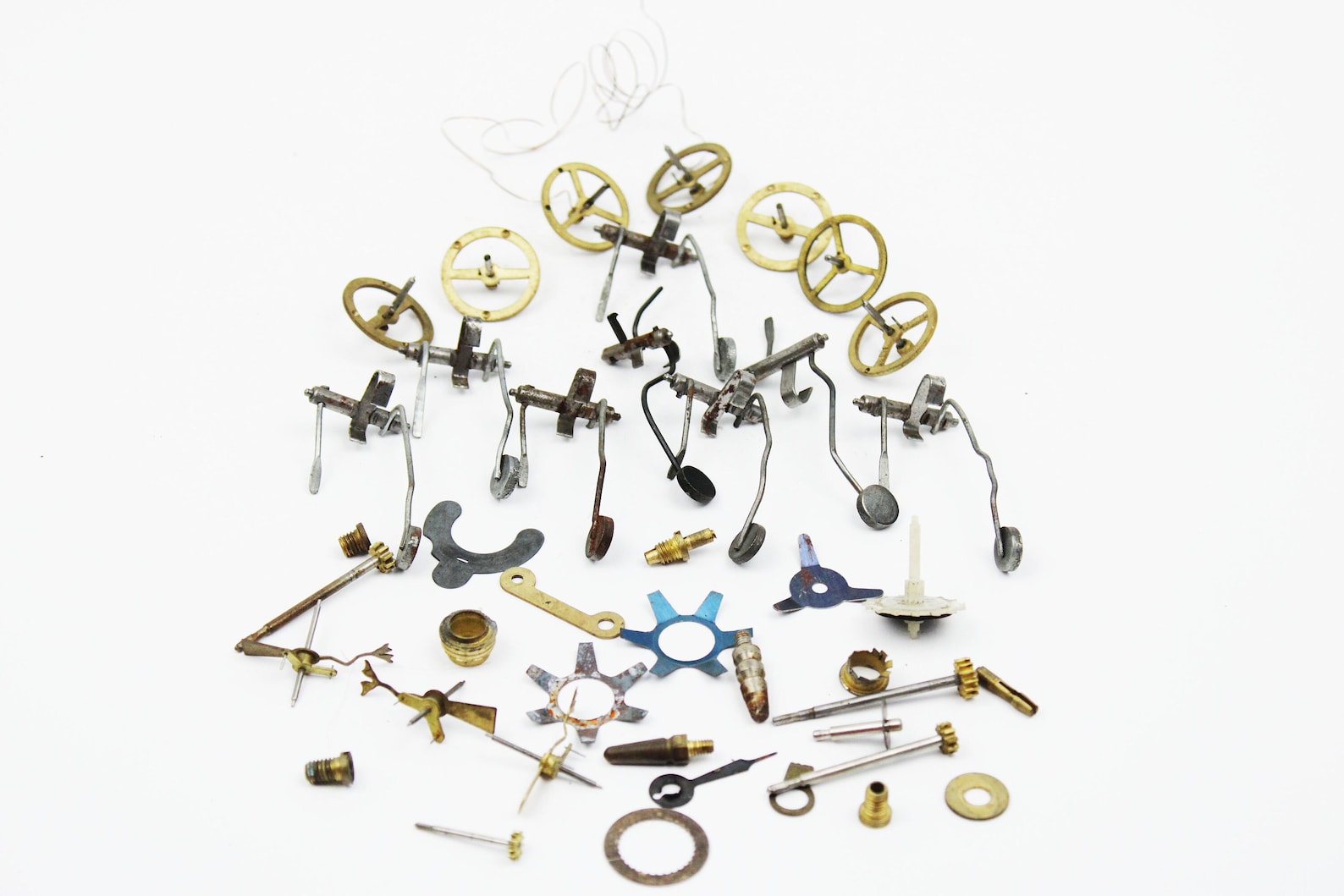 Clock Gears Brass Mechanism Clock Repair Movement Clock Parts Clock ...