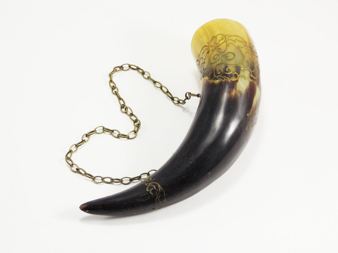 Goat Horn Souvenir Cup Buffalo Horn Viking Cup Present Men Drinking ...