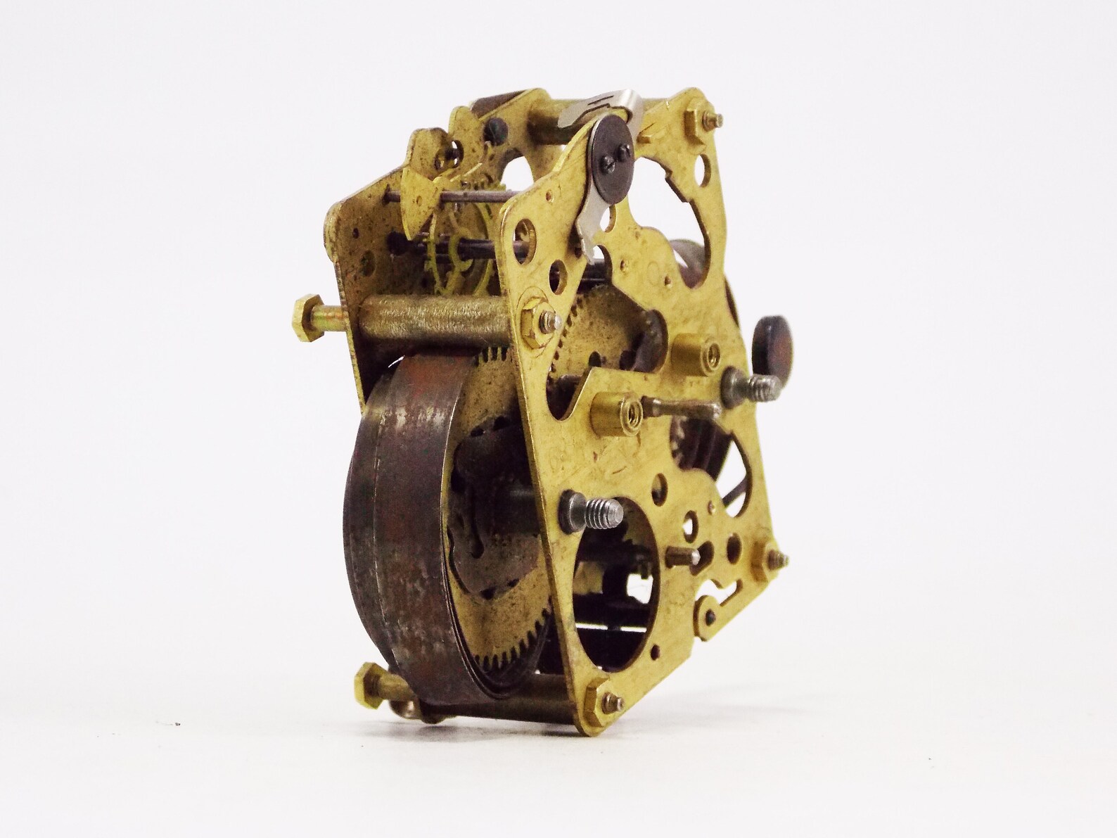 Clock gears brass movement clock parts mechanism clock repair | Etsy