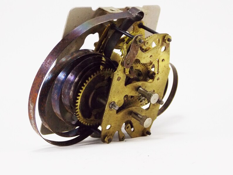 Clock Parts Clock Gears Brass Plate Mechanism Clock Repair | Etsy