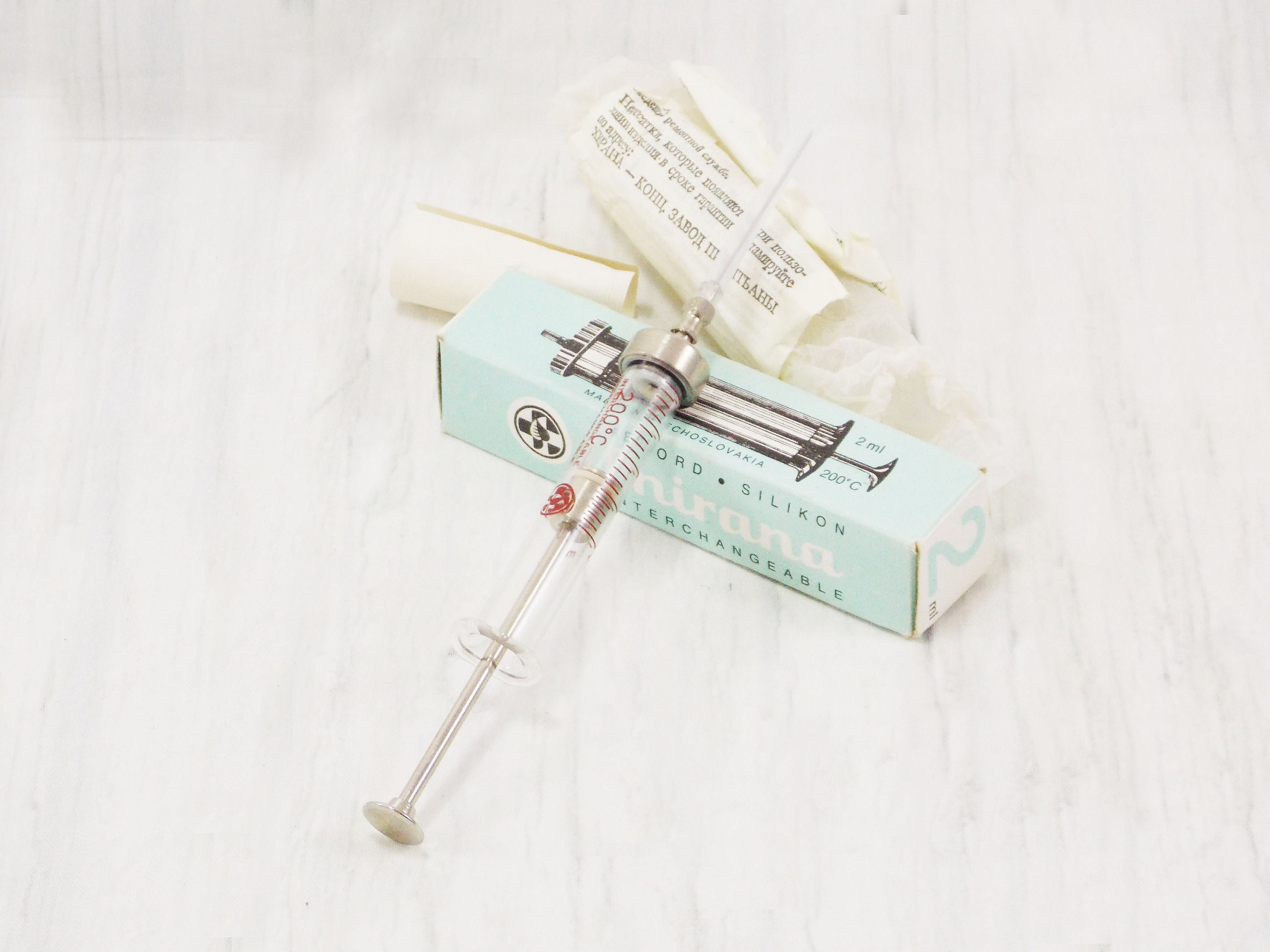 Medical Injection Syringe Needle Glass Tubes Hospital | Etsy