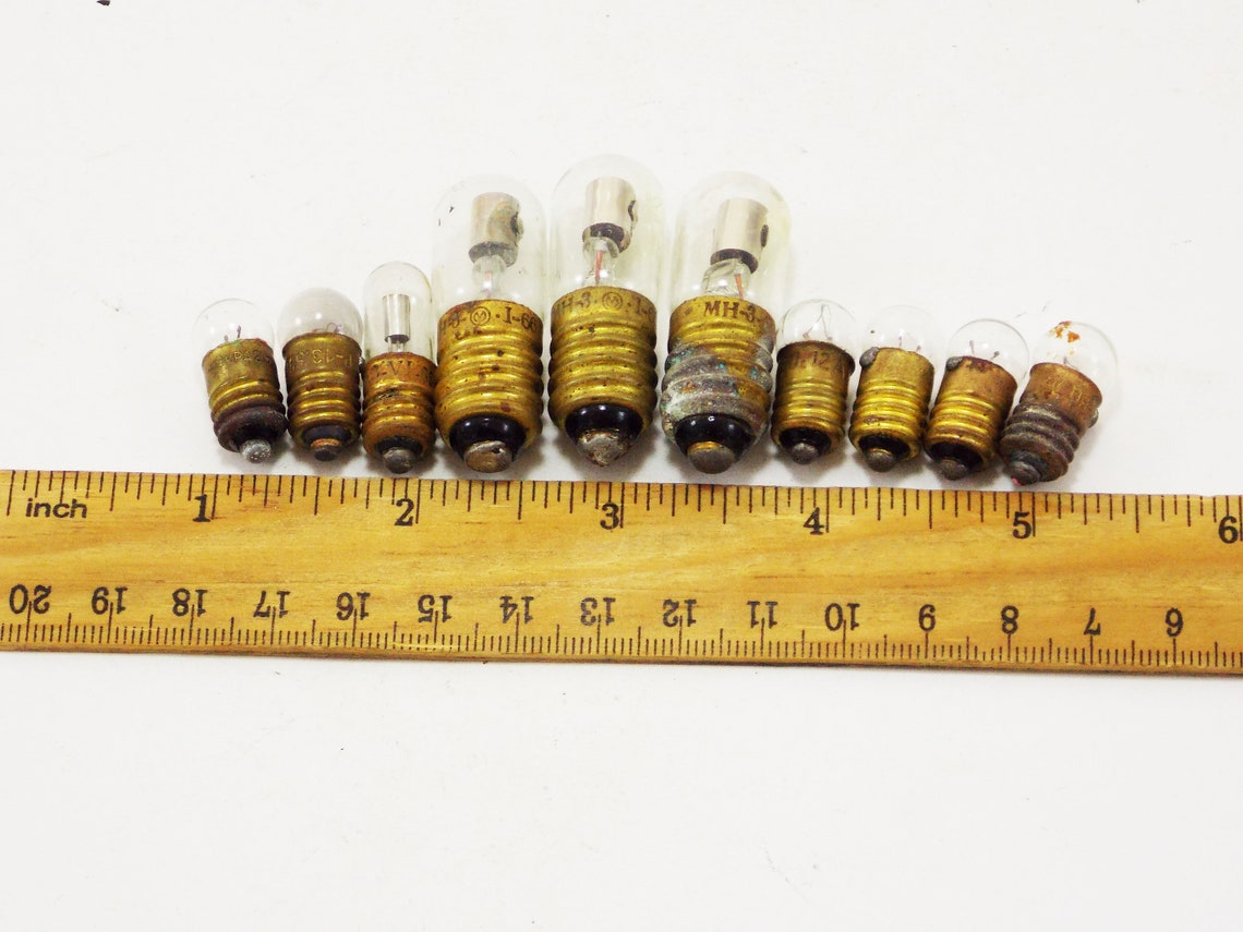 Glass bulbs electronic parts light bulbs vacuum tubes valve | Etsy
