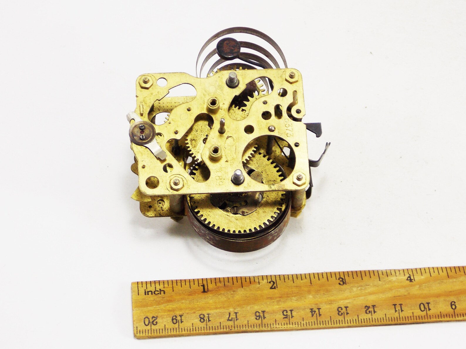 Clock gears brass movement clock parts mechanism clock repair | Etsy