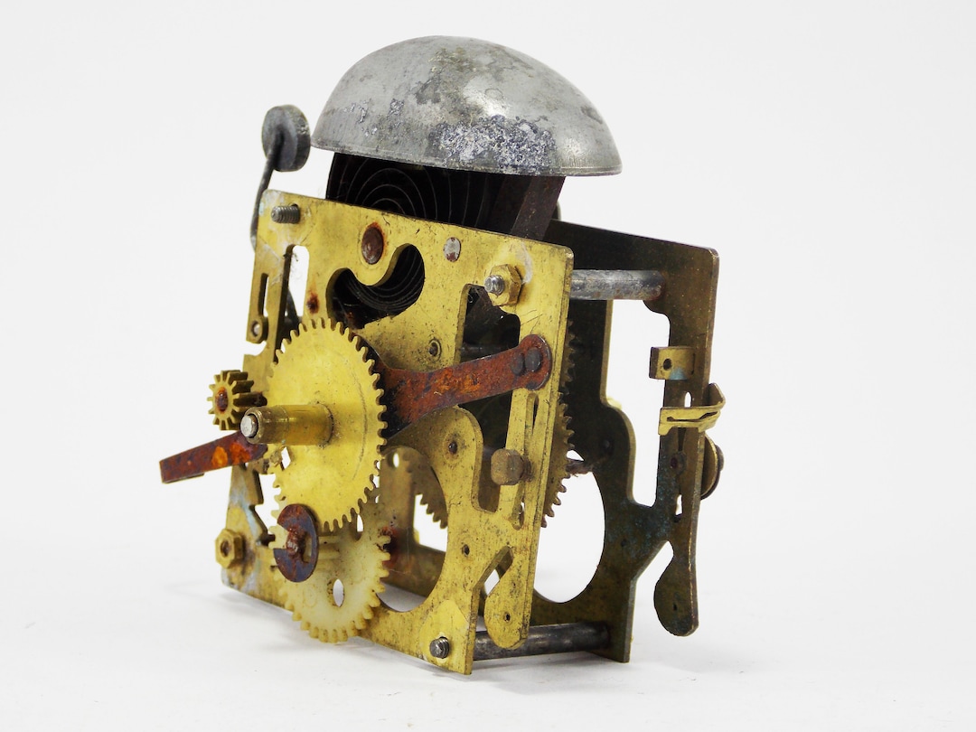 Movement Clock Parts Broken Alarm Clock Mechanism Clock Repair Clock ...