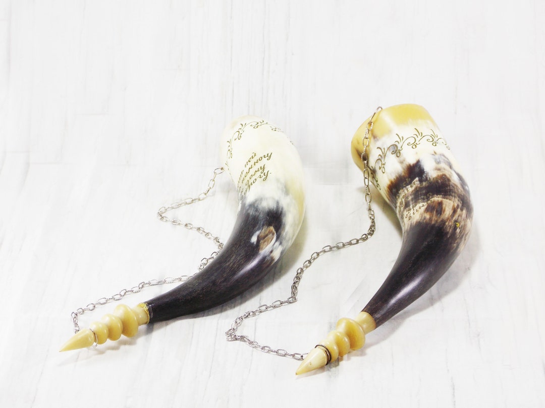 Souvenir Cup Wall Decor Drinking Horns Country Style American Present ...