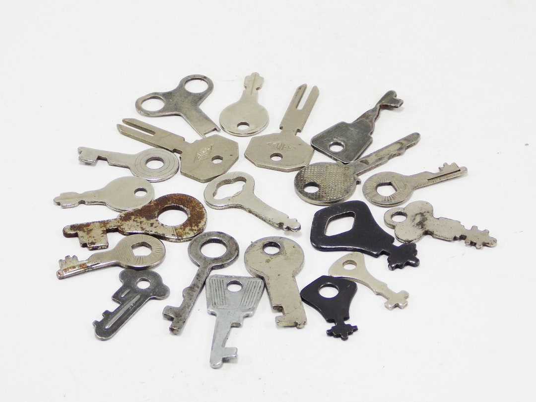 Skeleton Keys Metal Keys Supplies Wedding Decor Steampunk Parts ...