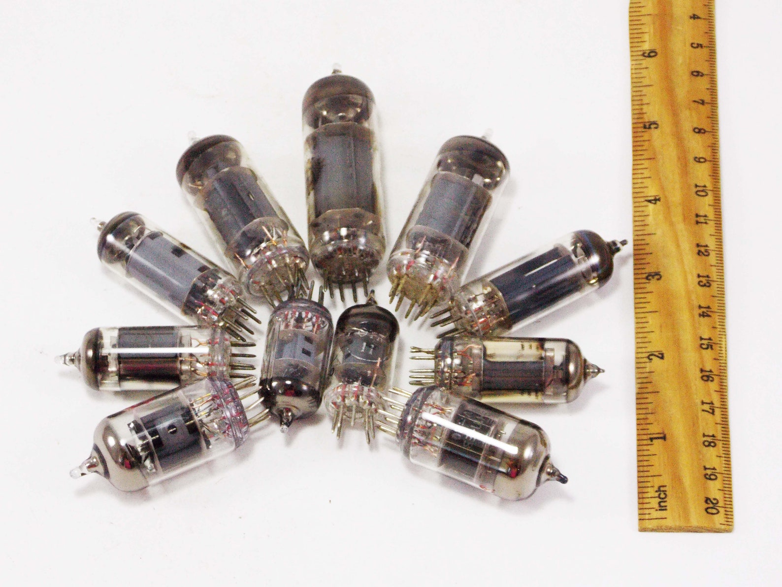 Glass Tube Radio Parts Vacuum Tubes Steampunk Jewelry Supplies Glass ...
