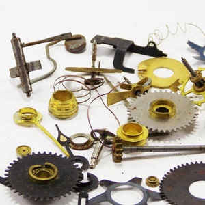 Clock gears brass mechanism clock repair movement clock parts | Etsy