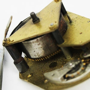 Mechanism Clock Steampunk Parts Clock Parts Broken Clock Gears Brass ...