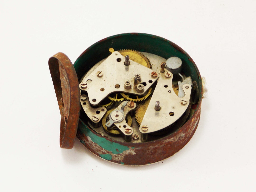 Clock Gears Brass Steampunk Findings Mechanism Clock Balance Alarm ...