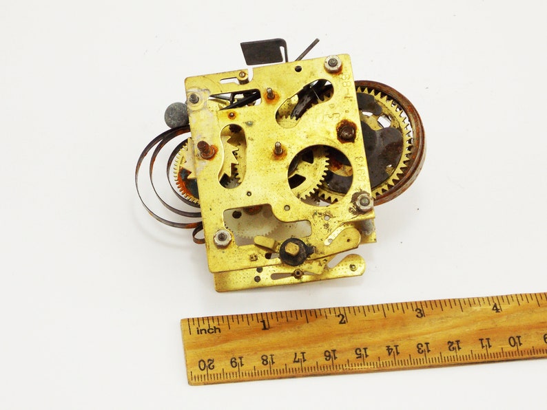 Clock gears brass clock parts clock repair steampunk parts | Etsy