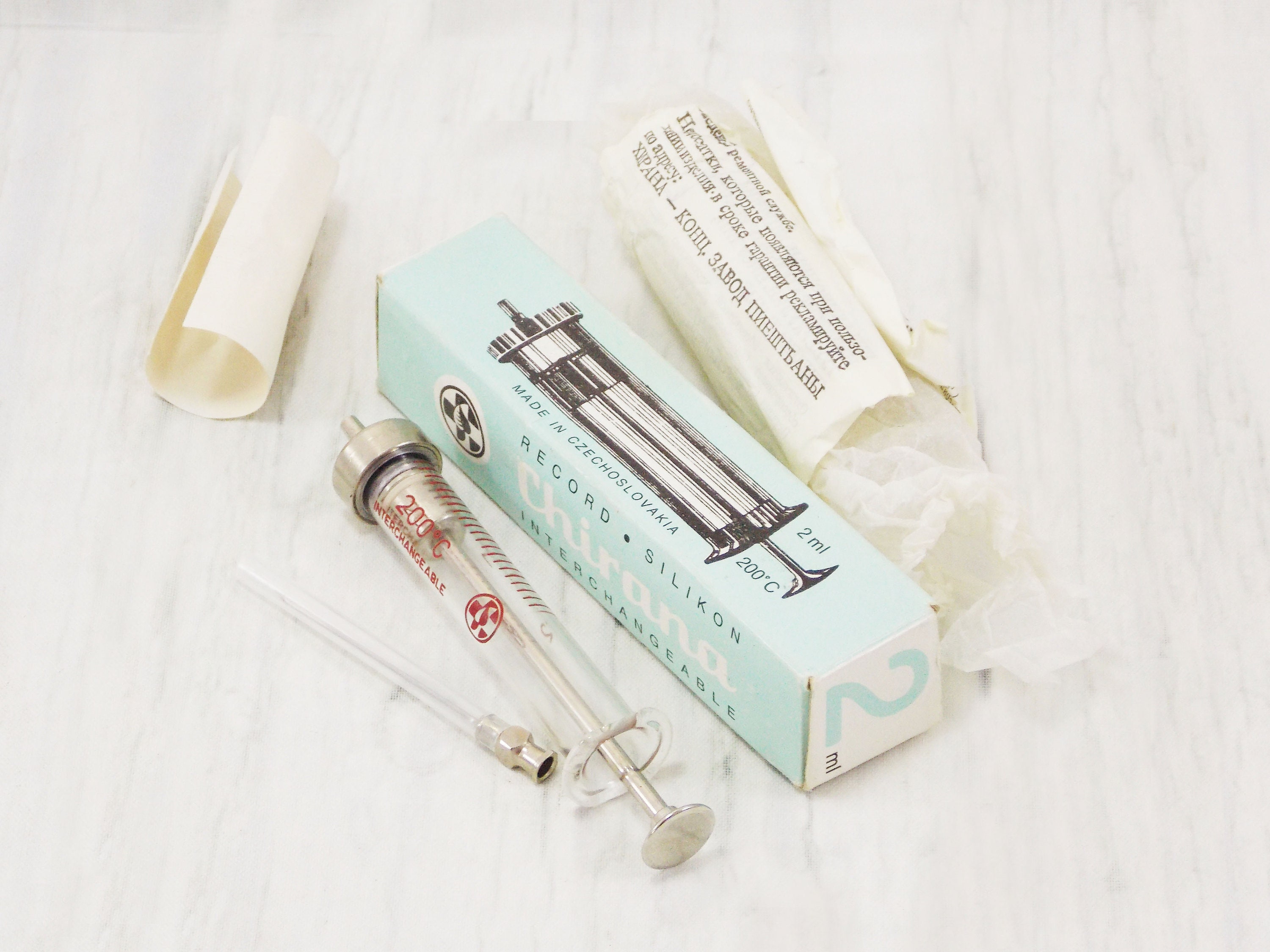Medical Injection Syringe Needle Glass Tubes Hospital | Etsy